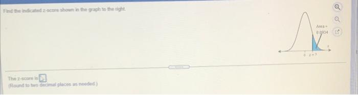 Solved Pendiz-score shown in the in the graph to the right Q | Chegg.com