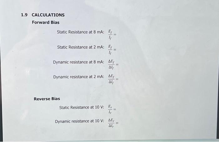 Solved 1.1 AIM To plot the V-I characteristics of a PN | Chegg.com