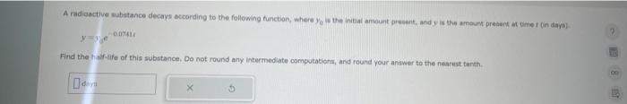 Solved (a) Write a function of the form P(t)=P0e it to model | Chegg.com