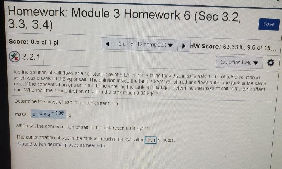 Solved Homework Module 3 Homework 6 Sec 3 2 3 3 3 4
