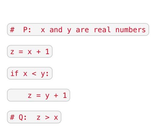 Solved For each of the following Hoare triples, determine | Chegg.com