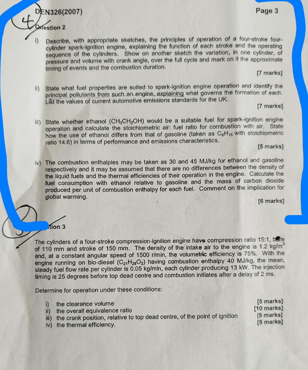 Solved Page 3i) ﻿Describe, with appropriate sketches, the | Chegg.com