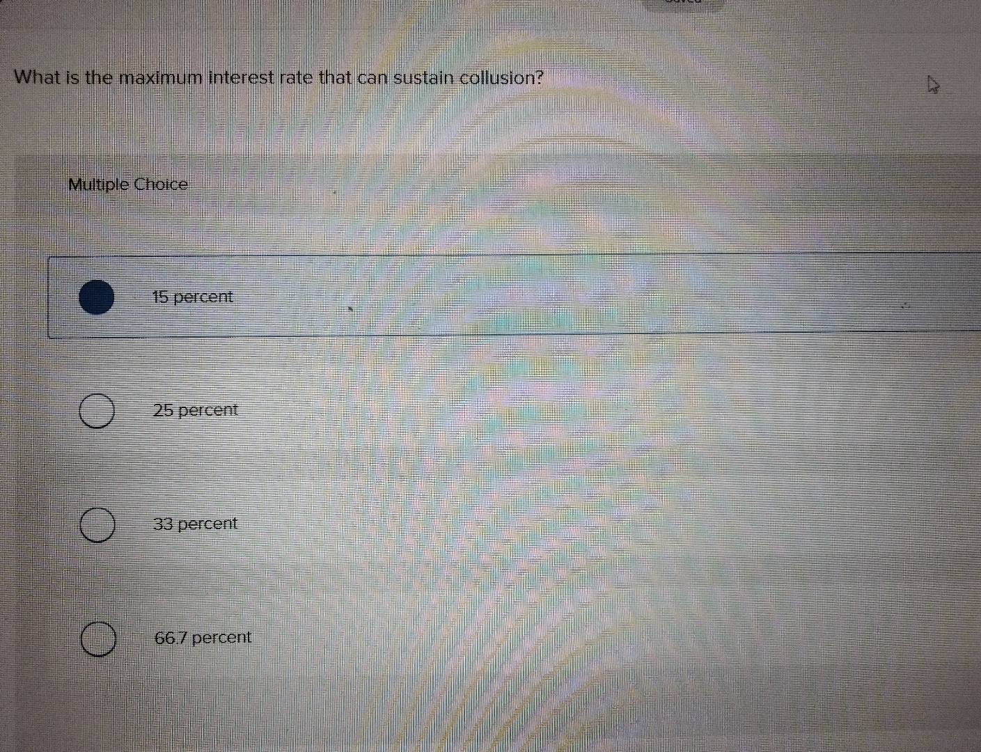 Solved What is the maximum interest rate that can sustain | Chegg.com