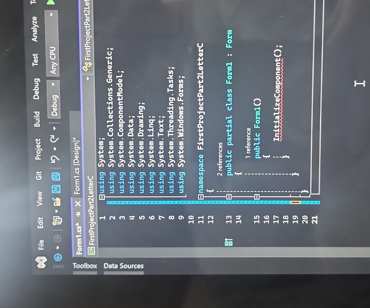 I want the code of GUI App by using C# language with | Chegg.com