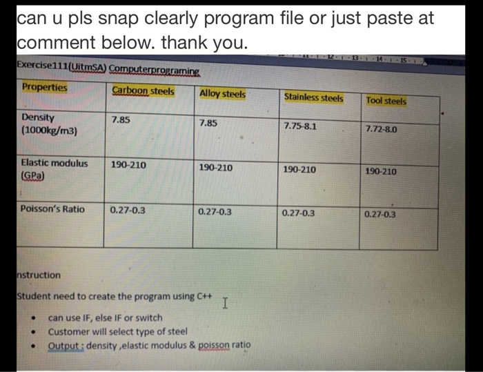 Solved can u pls snap clearly program file or just paste at | Chegg.com