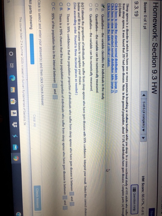 Solved Homework Section 9 3 Hw Save Score 0 Of 1 Pt 5 Of 6