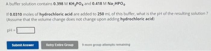 Solved A buffer solution contains 0.482M ammonium bromide | Chegg.com