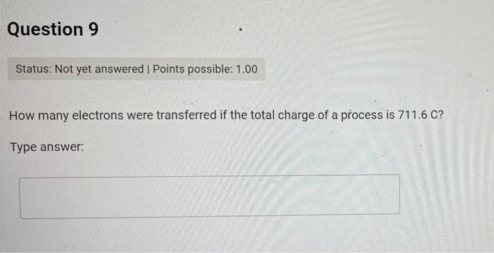 Solved Question 7 Status: Not yet answered I Points | Chegg.com