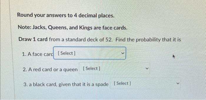 Solved Round your answers to 4 decimal places. Note: Jacks, | Chegg.com