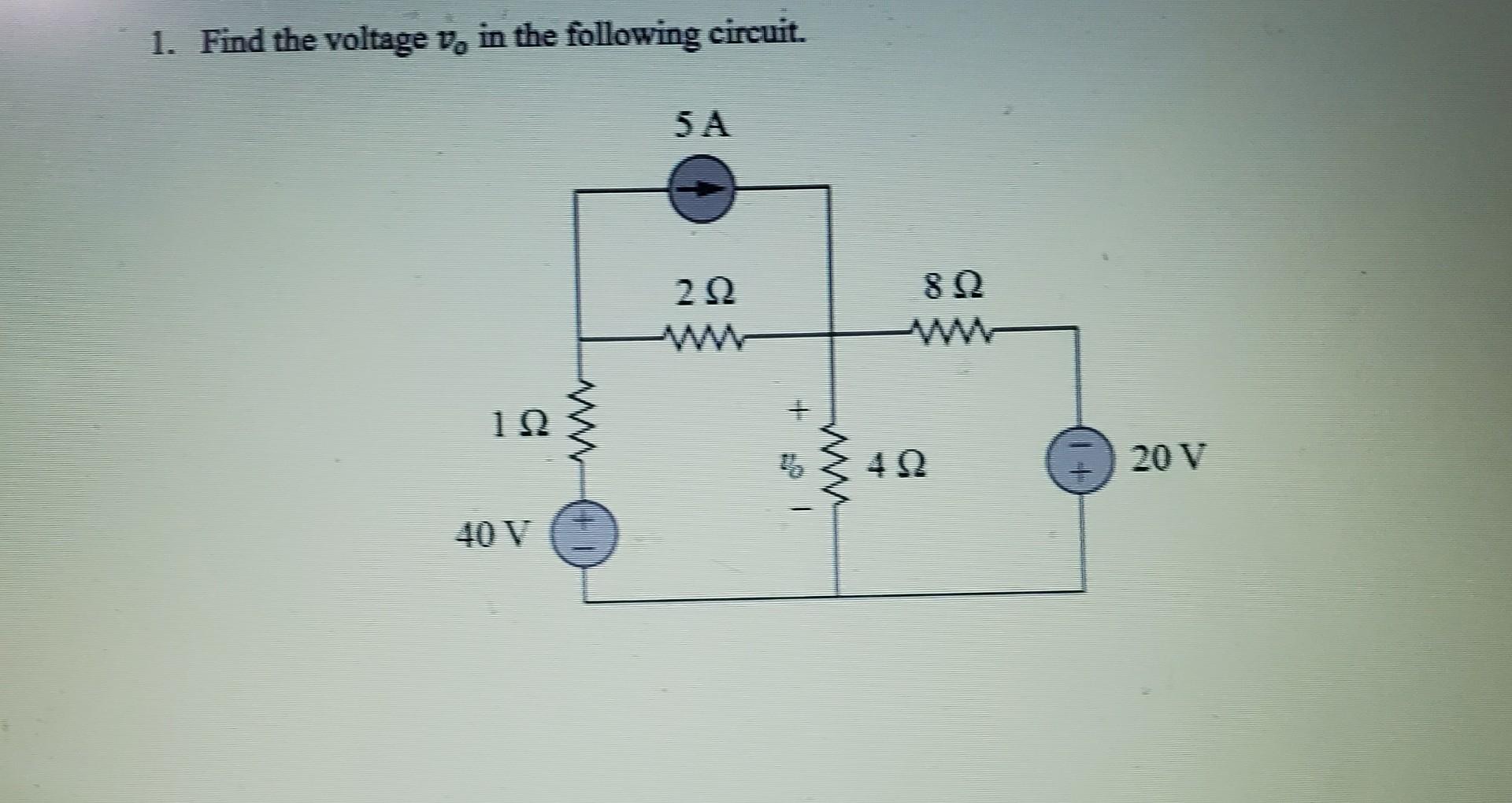 Solved 1. Identify electrical magnitudes such as voltage, | Chegg.com