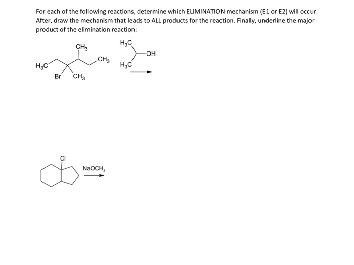 Solved For each of the following reactions, determine which | Chegg.com