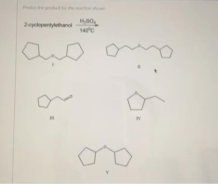 Solved Predict the product for the rear tion shown. | Chegg.com