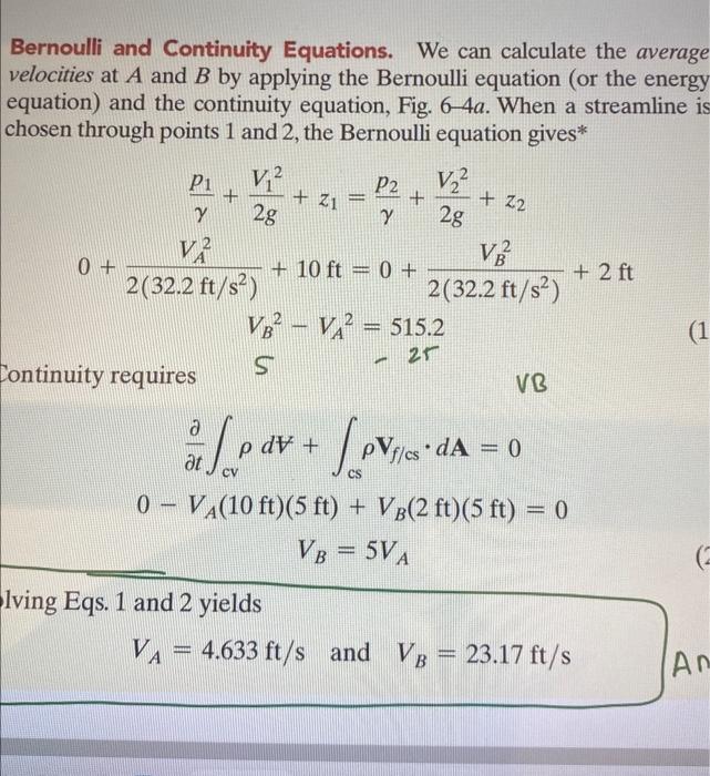 Solved Hi, can you show me how to find VA ANd VB on eqs 1 | Chegg.com