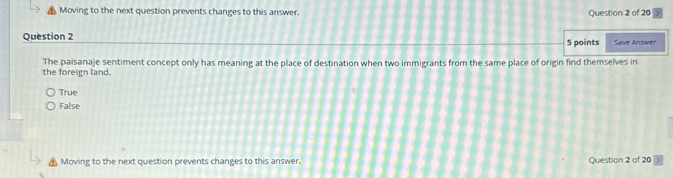 Solved Question 25 ﻿pointsThe paisanaje sentiment concept | Chegg.com