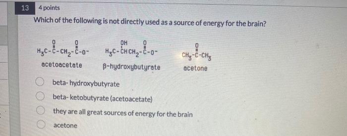 Solved 13 4 points Which of the following is not directly | Chegg.com Solved 13 4 points Which of the following is not directly | Chegg.com