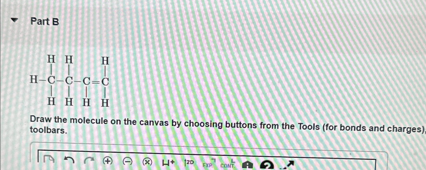 Draw the molecule Part BDraw the molecule on the | Chegg.com