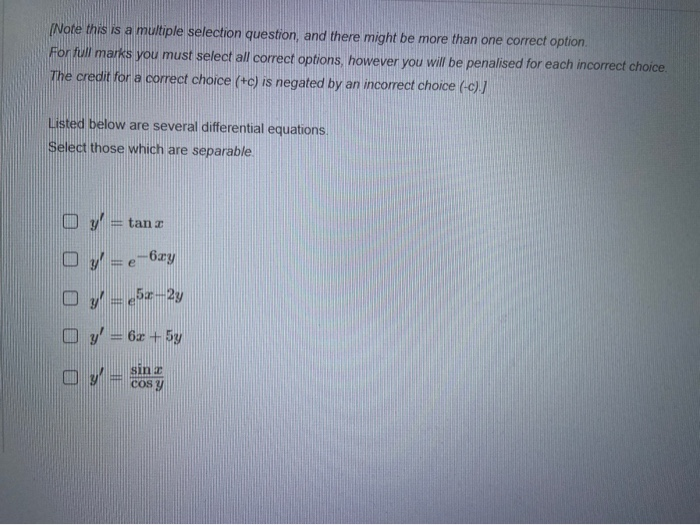Solved [Note this is a multiple selection question, and | Chegg.com