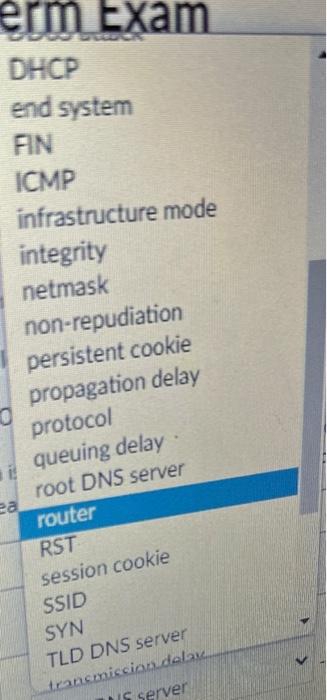 Solved device connected to the network, also called a host- | Chegg.com