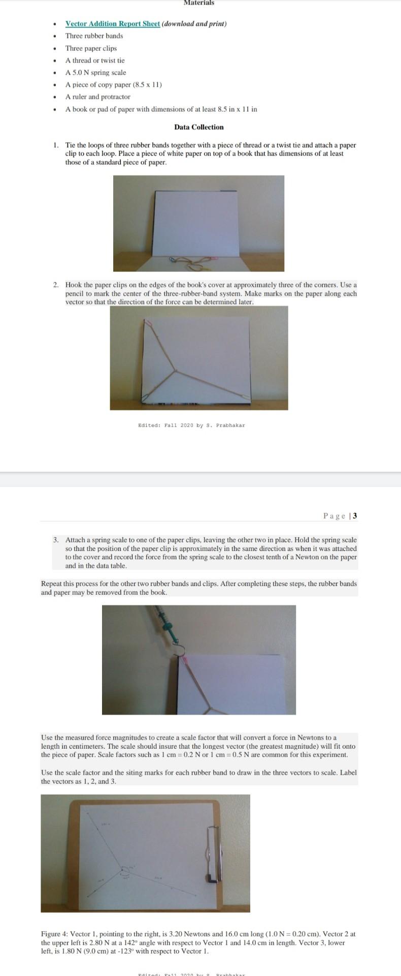 Solved Report Sheet Vector Addition Data: Graphical | Chegg.com