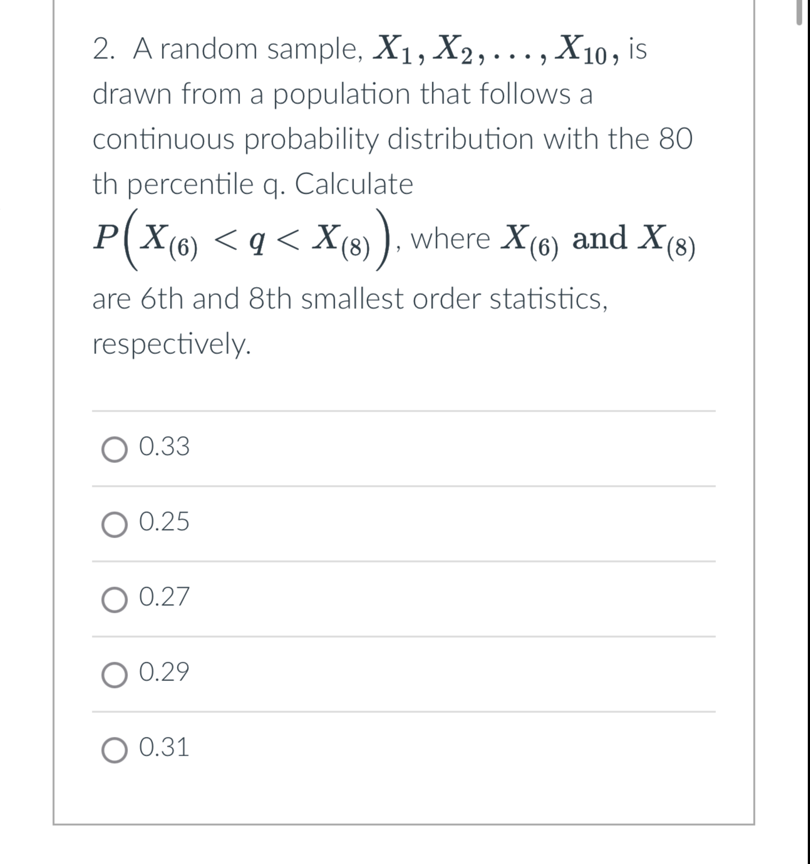 Solved A random sample, x1,x2,dots,x10, ﻿isdrawn from a | Chegg.com