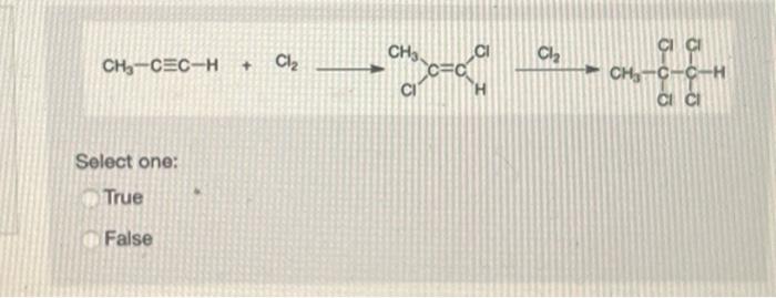 Solved Select one: True False | Chegg.com