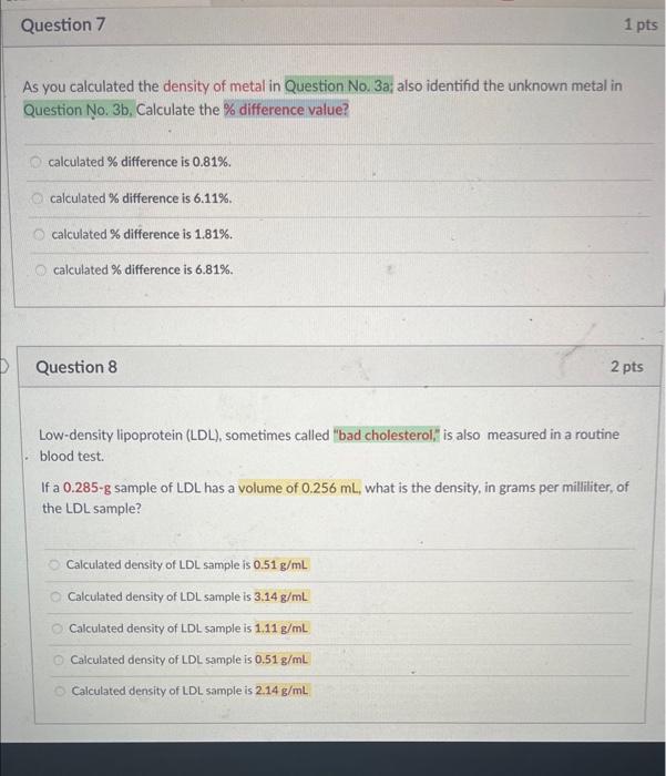 Solved Identify the unknown metal: As you calculated the | Chegg.com