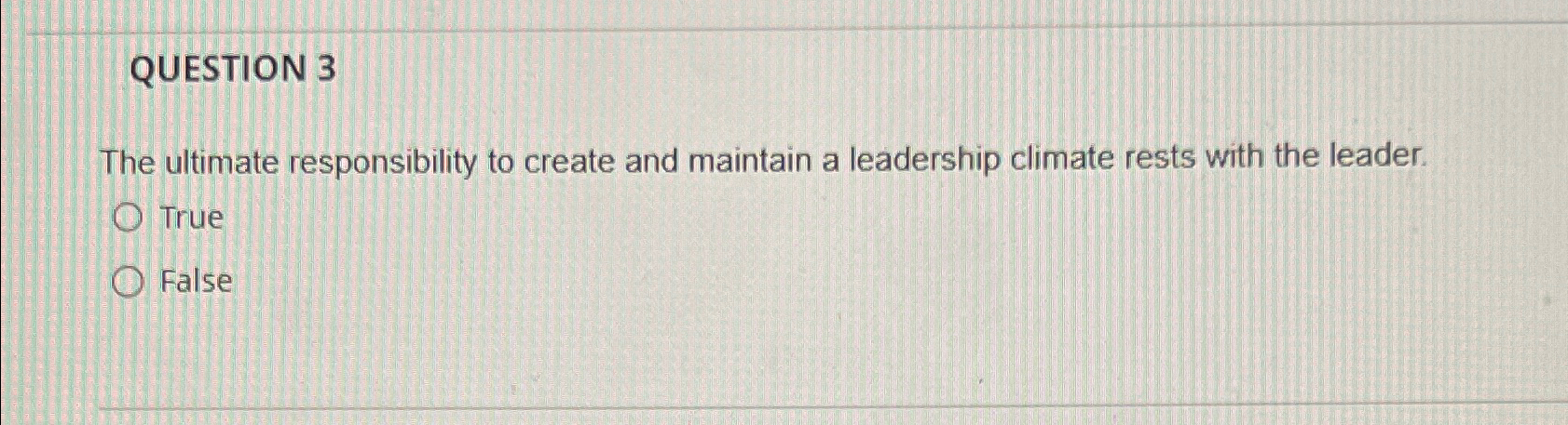 Solved QUESTION 3The ultimate responsibility to create and | Chegg.com Solved QUESTION 3The ultimate responsibility to create and | Chegg.com