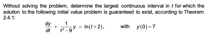 Solved Without solving the problem, determine the largest | Chegg.com