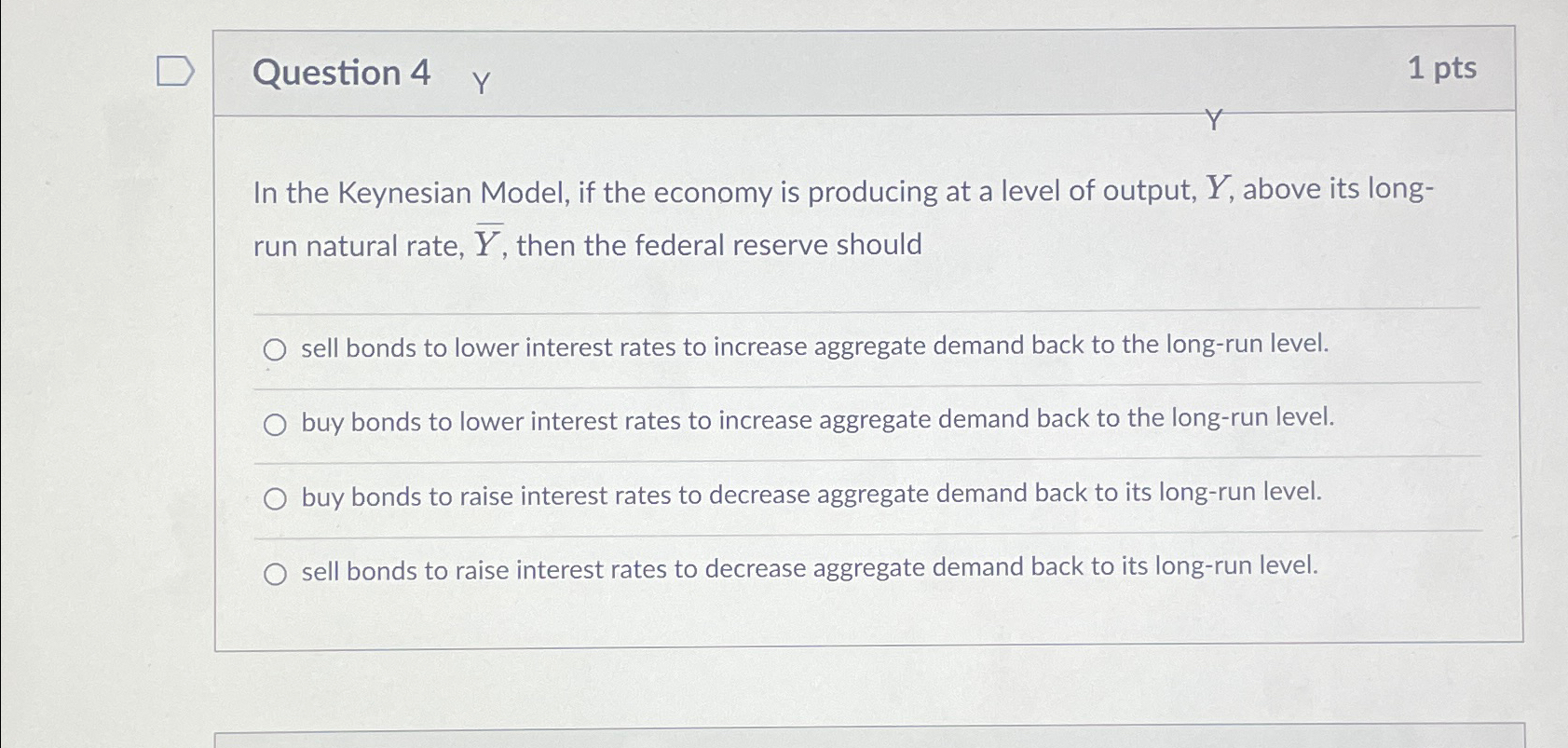 Solved Question 41 ﻿ptsIn the Keynesian Model, if the | Chegg.com