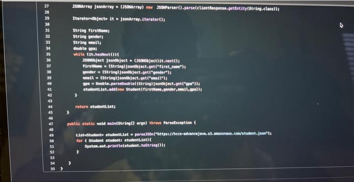 Solved what Maven dependency is actually needed to use | Chegg.com