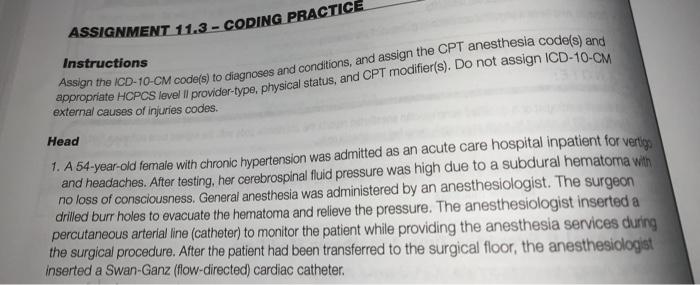 ASSIGNMENT 11.3 - CODING PRACTICE Instructions Assign | Chegg.com