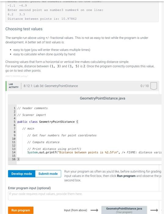 Solved Instructions Write a program prompts the user to | Chegg.com