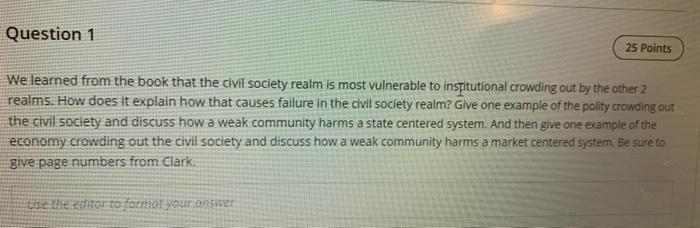 Solved In the conclusion to chapter 4 , our book says a | Chegg.com
