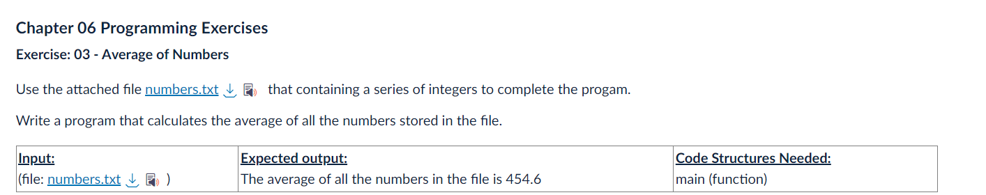 Solved Chapter 06 programming Exercisesexercise 03 3631