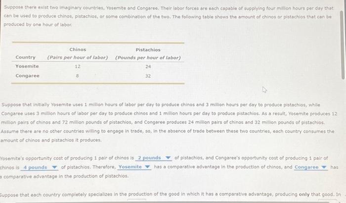 Solved Suppose there exist two imaginary countries, Yosemite | Chegg.com