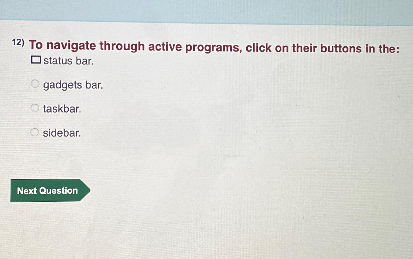 Solved To navigate through active programs, click on their | Chegg.com
