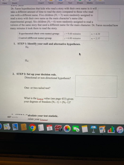 Solved View Zoom Insert Table Chart Text Shape Media Comment | Chegg.com