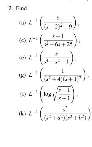 Solved Find inverse laplace | Chegg.com