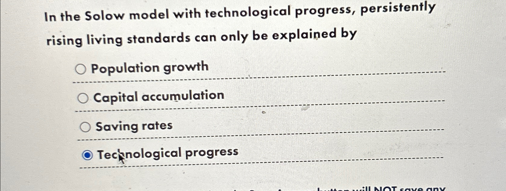 Solved In the Solow model with technological progress, | Chegg.com