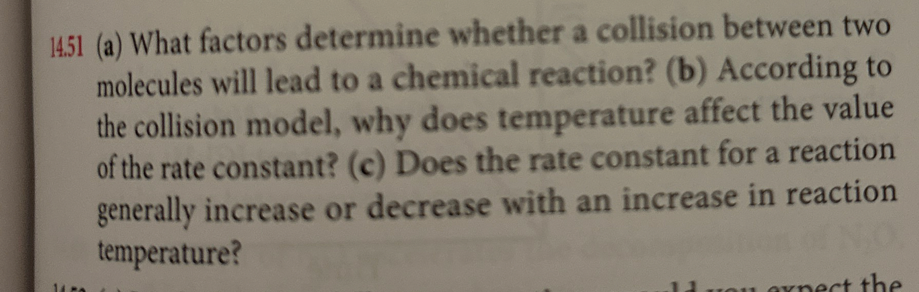 Solved 14.51 (a) ﻿What factors determine whether a collision | Chegg.com