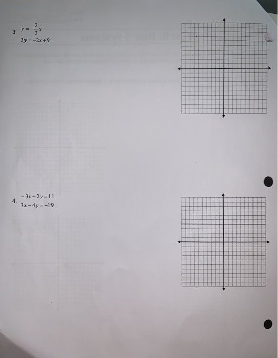 Solved Test B: Unit 5 Systems Essential Question: What | Chegg.com