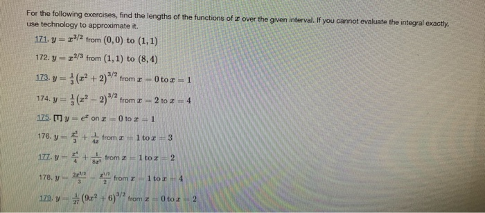 Solved For the following exercises, find the lengths of the | Chegg.com