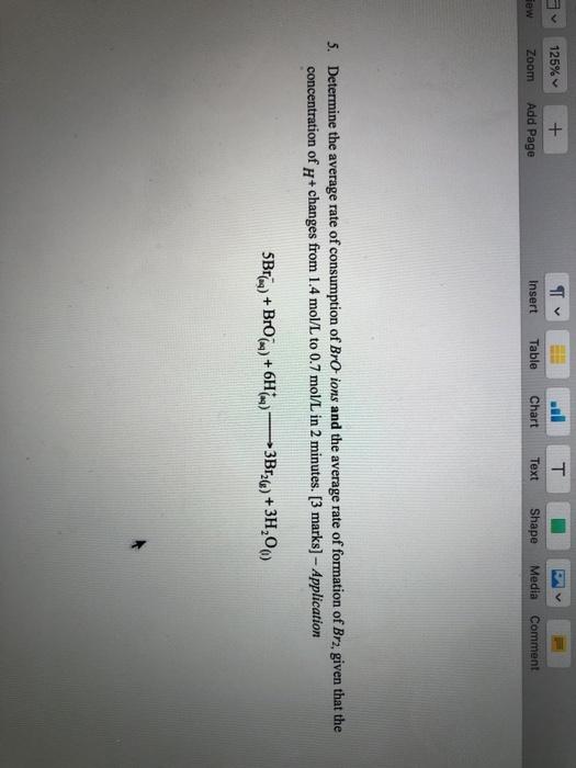 Solved 125% + T Tew Zoom Add Page Insert Table Chart Text | Chegg.com