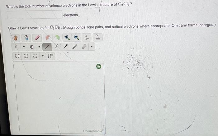 Solved What is the total number of valence electrons in the | Chegg.com
