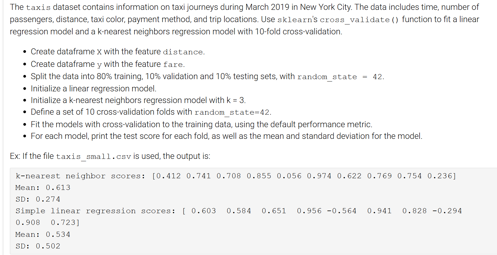 Solved k-nearest neighbor scores: | Chegg.com