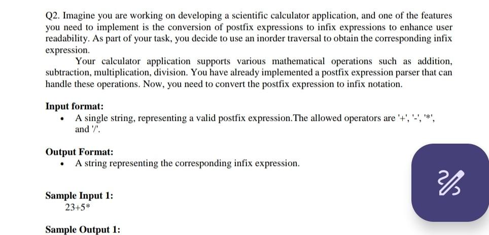 Solved Q2. Imagine you are working on developing a | Chegg.com