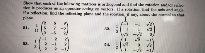 Solved Show that each of the following matrices is | Chegg.com