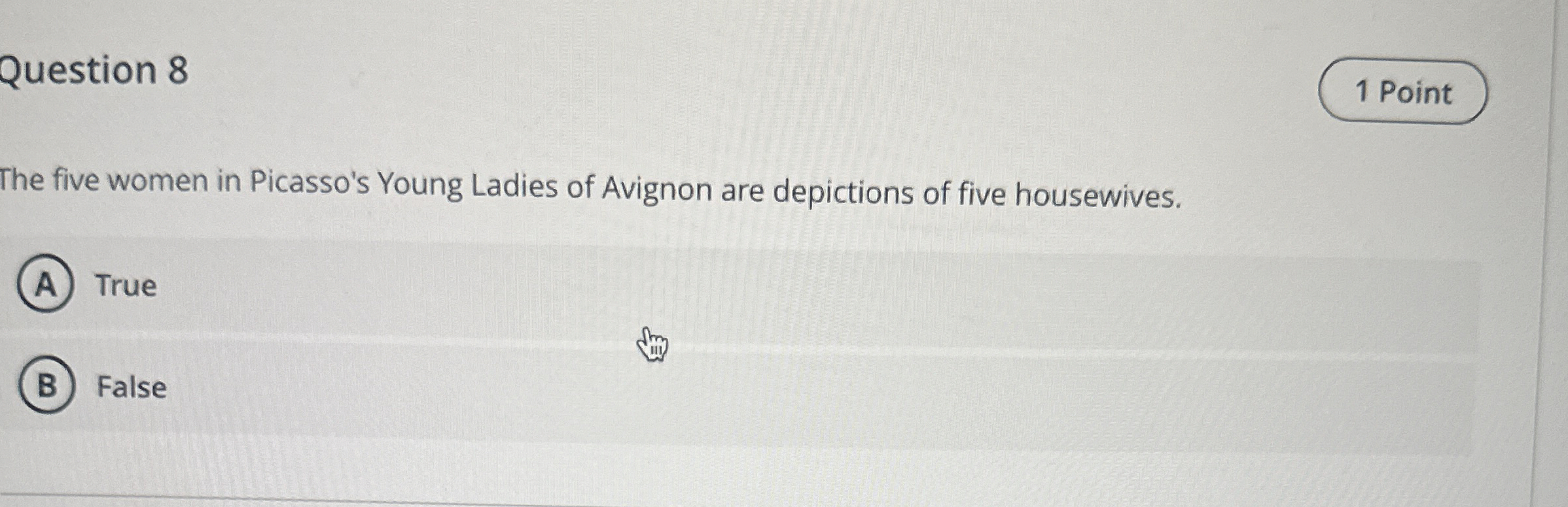 Solved Question 81 PointThe five women in Picasso's Young | Chegg.com Solved Question 81 PointThe five women in Picasso's Young | Chegg.com