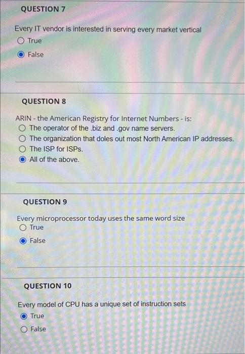 Solved QUESTION 1 Having multiple CPU's or CPU cores only | Chegg.com