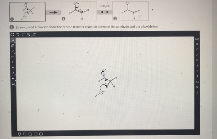 Solved a proton transfer reaction can occur when an aldehyde | Chegg.com